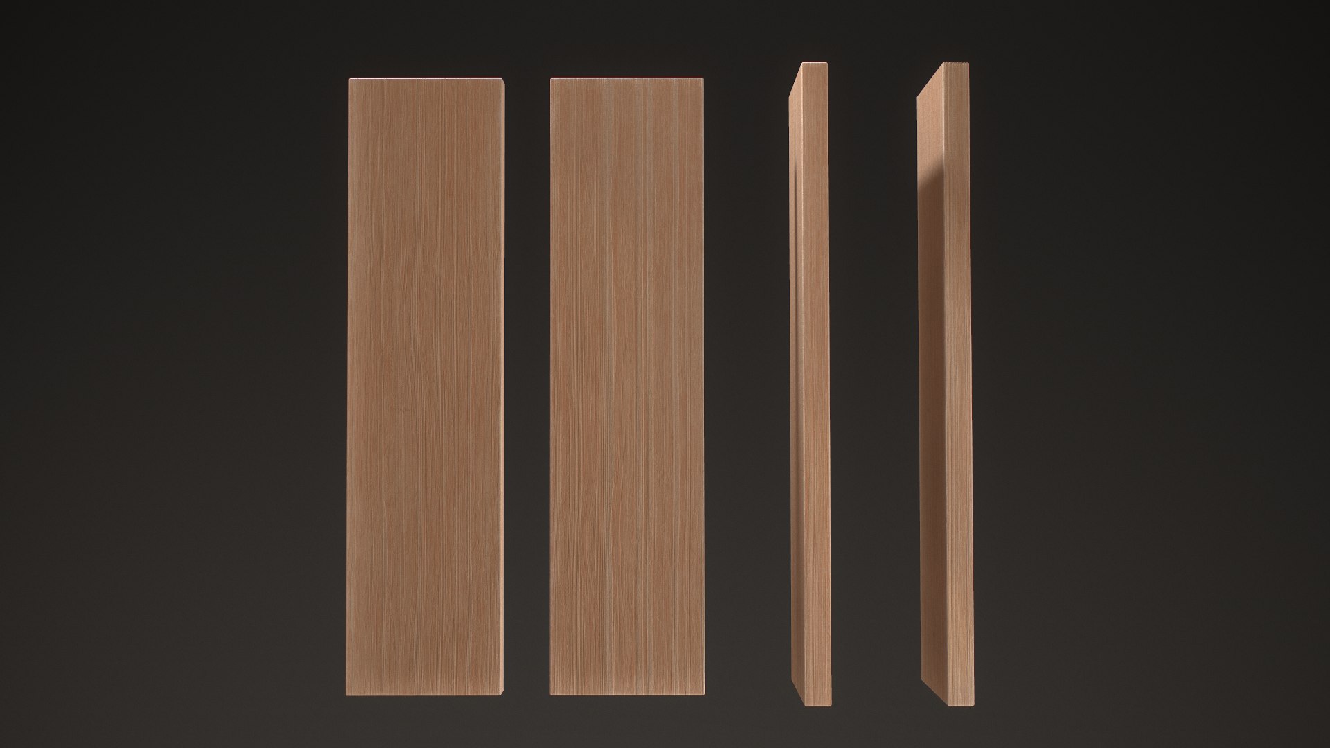 3D wood plank model - TurboSquid 1427273