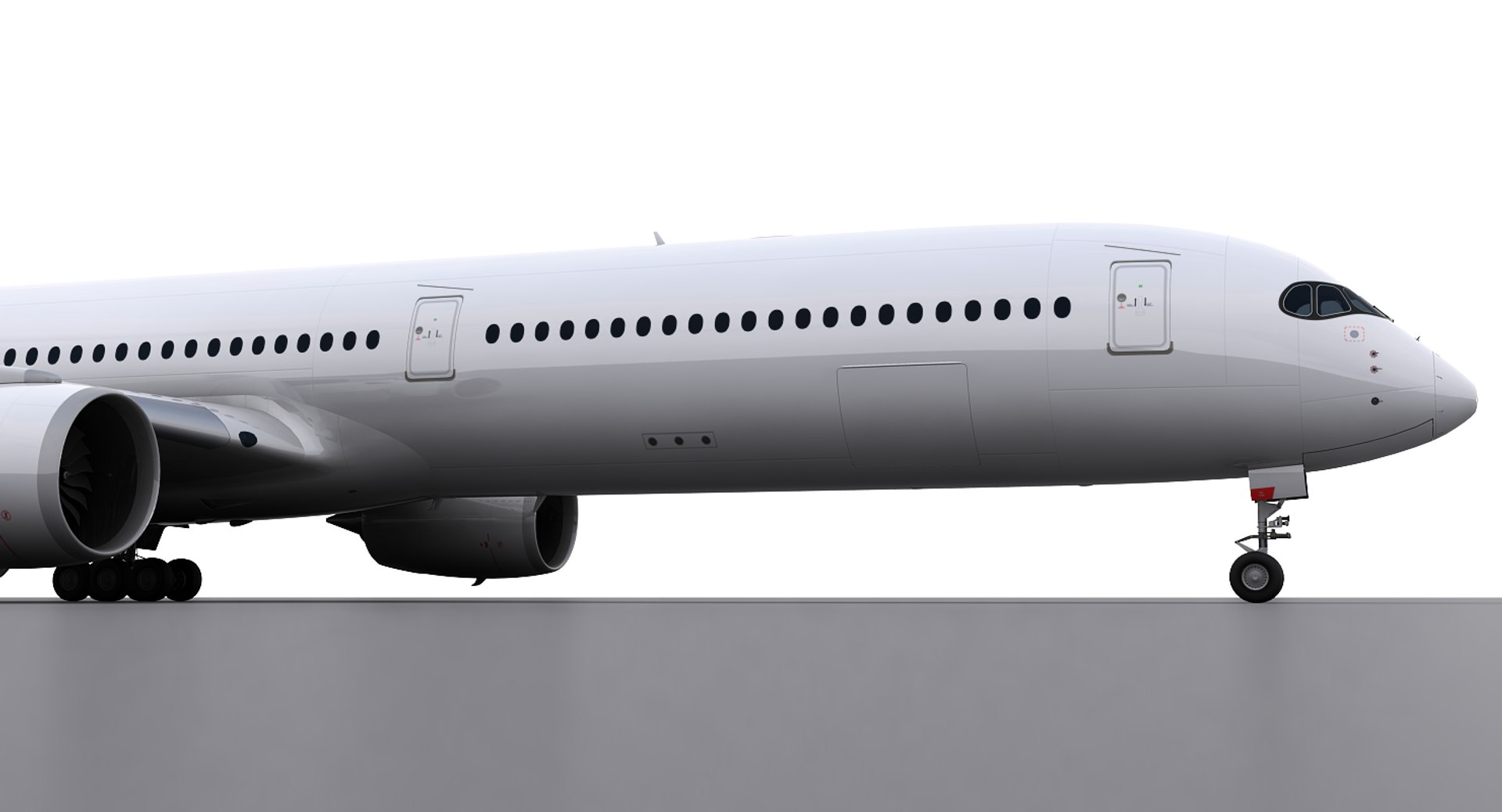 3D A350-1000 Generic - TurboSquid 1185925