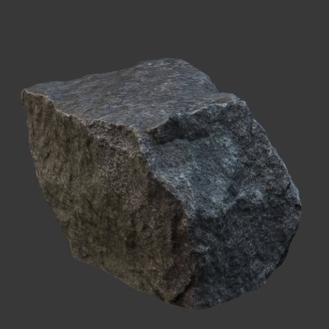 pack stones 3d obj