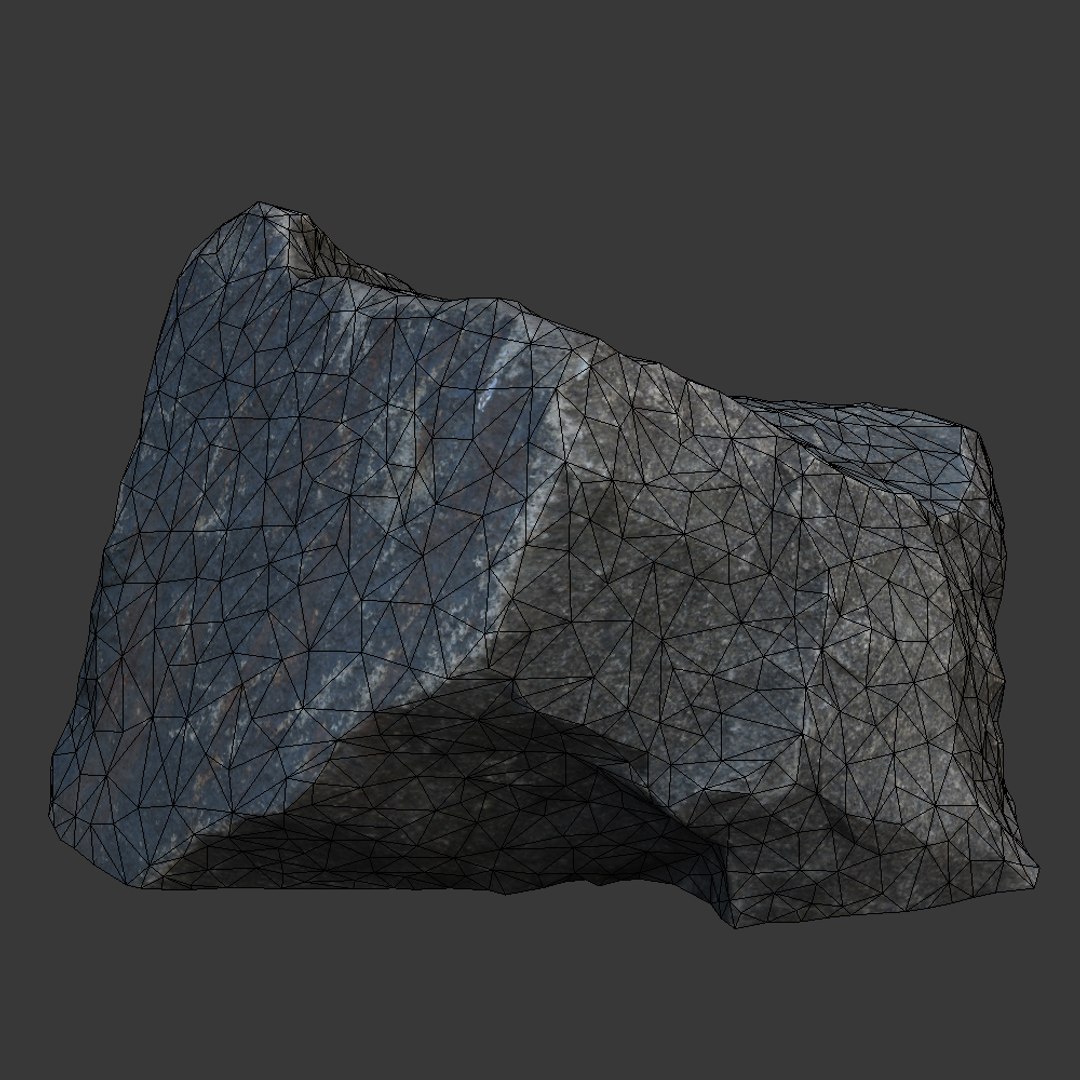 pack stones 3d obj