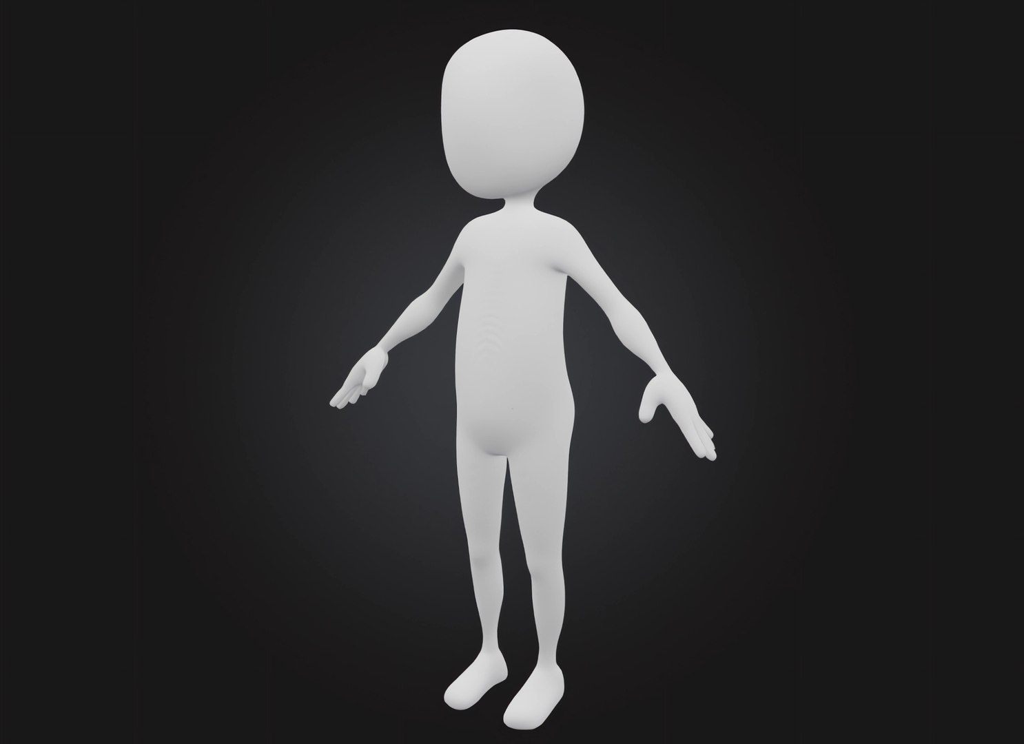 Stickman 4 3D Model - TurboSquid 2291541