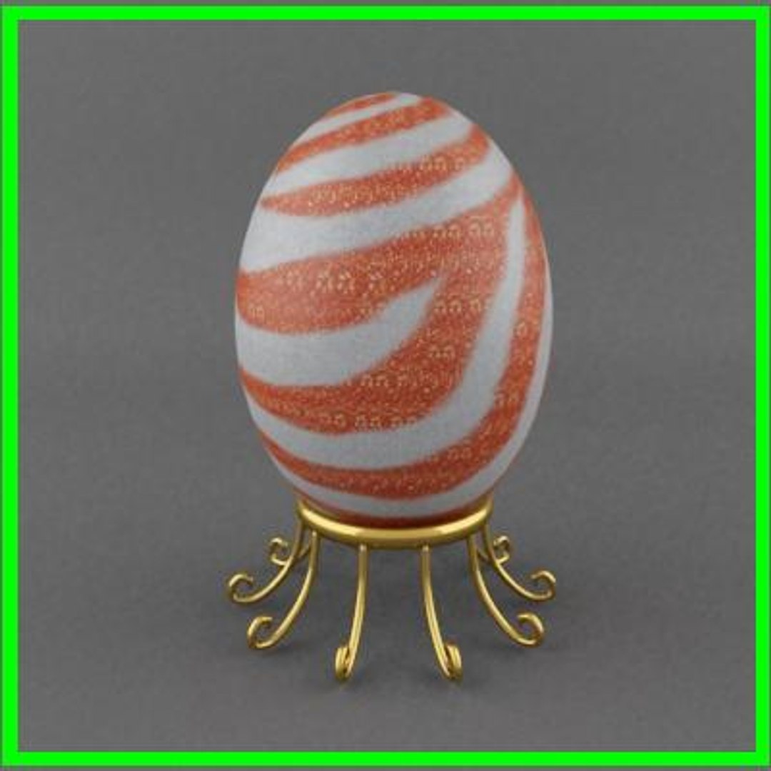 easter egg 3d model