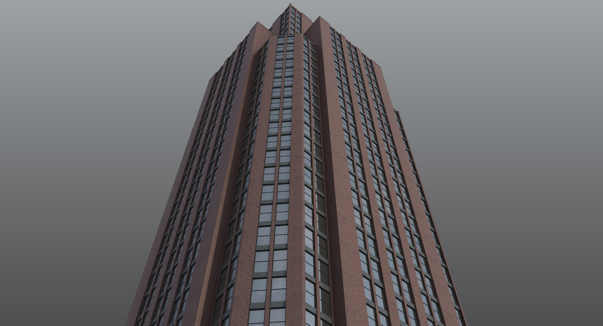 Tall Building 1 3d Model