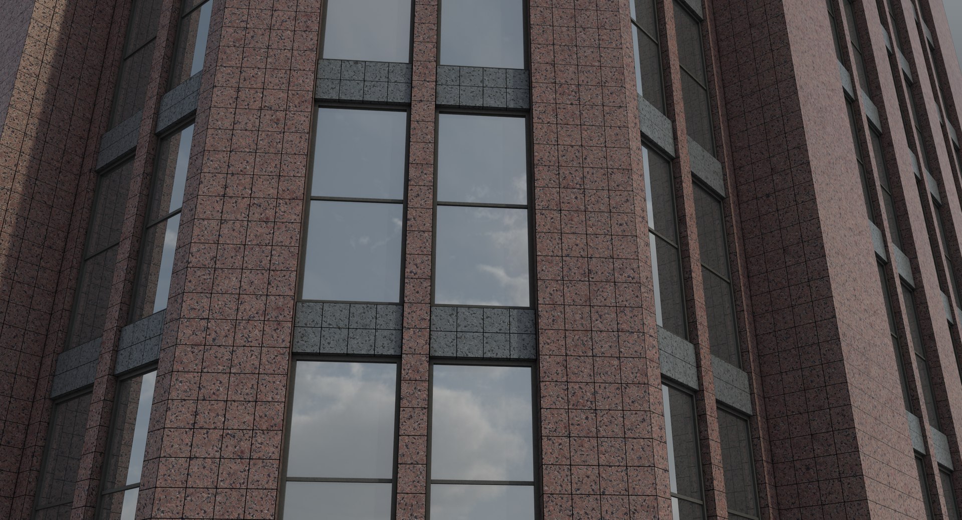 Tall Building 1 3d Model