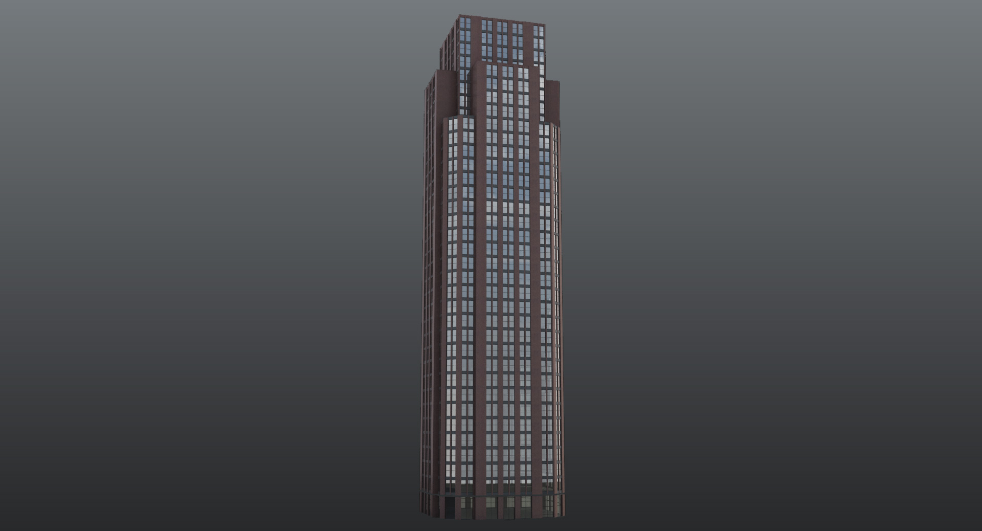 Tall Building 1 3d Model