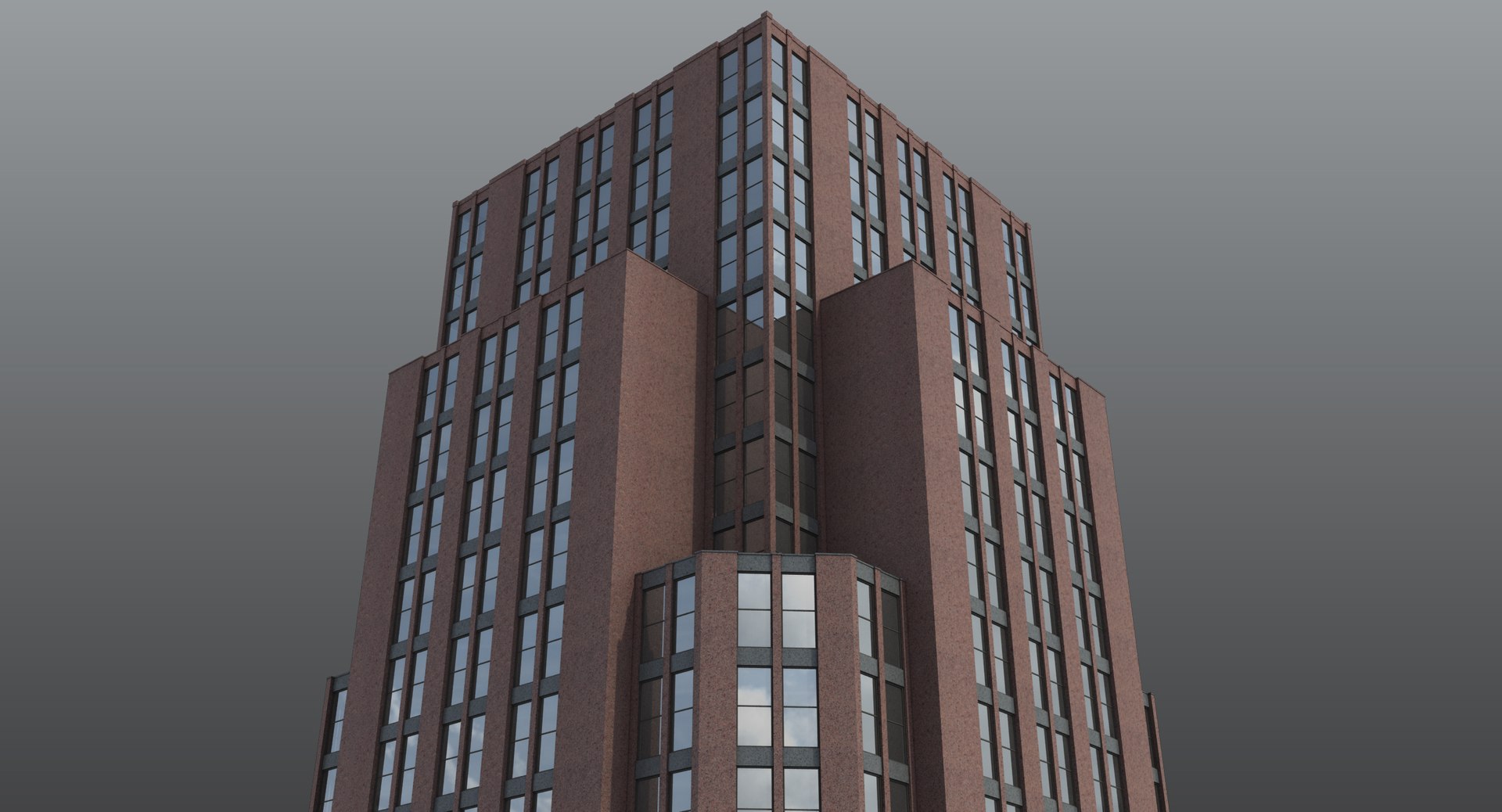 Tall Building 1 3d Model
