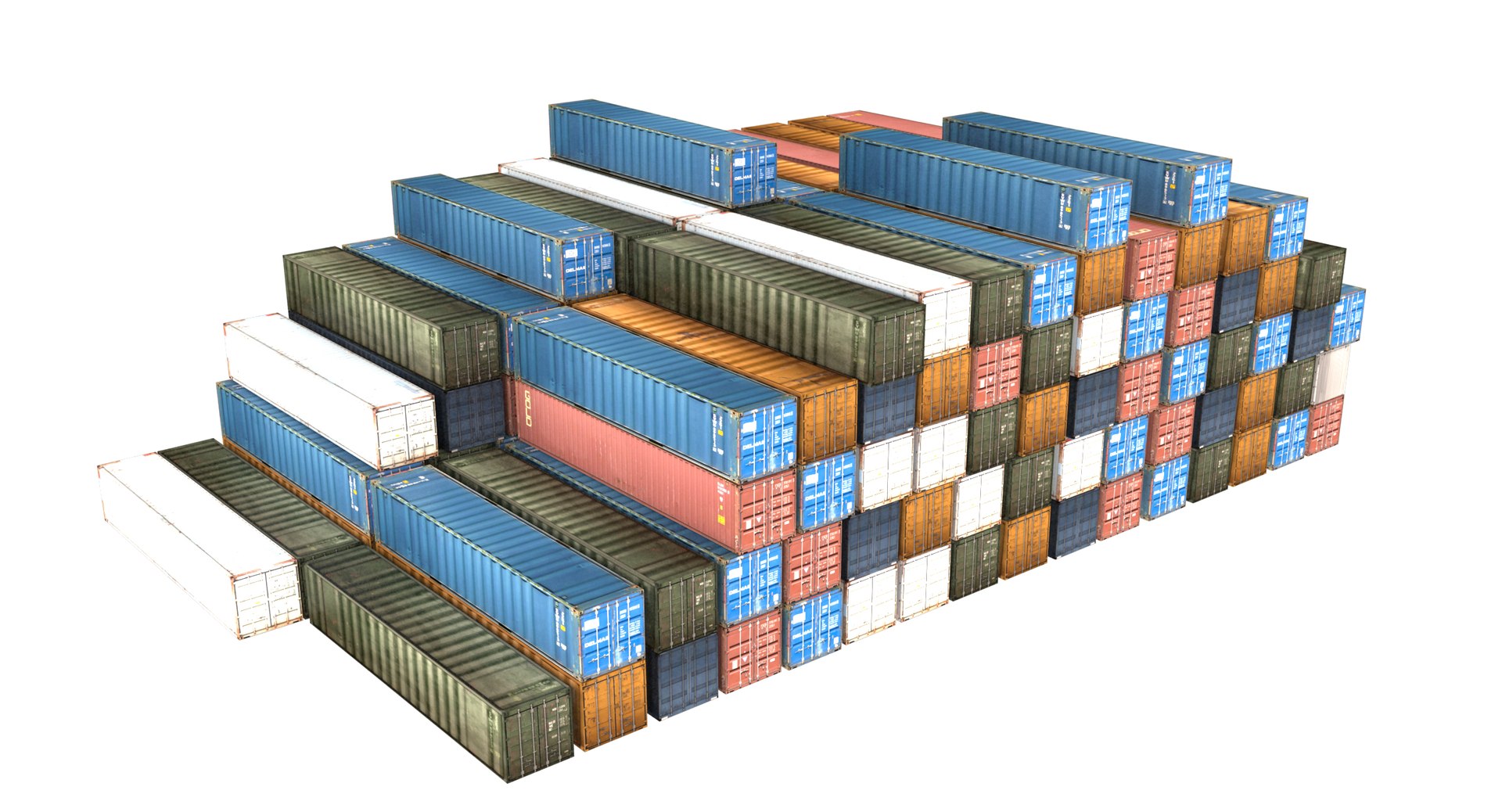 3D Reach Stacker Container - TurboSquid 1477911