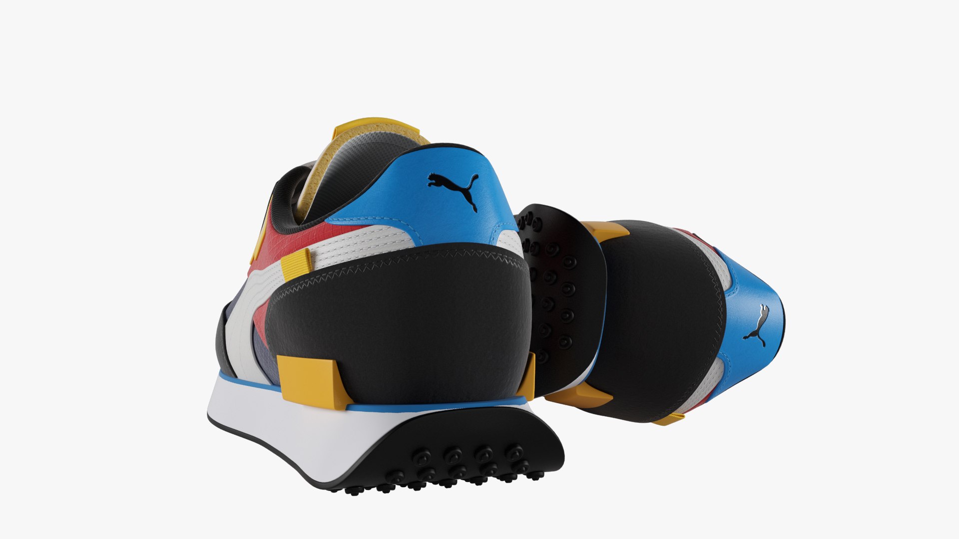 Puma Future Rider Trainers 2 Model - TurboSquid 1791685