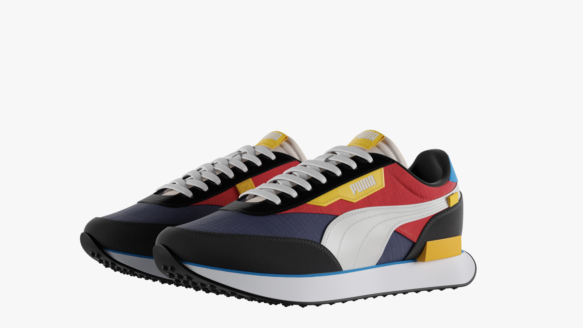 Puma Future Rider Trainers 2 Model - TurboSquid 1791685