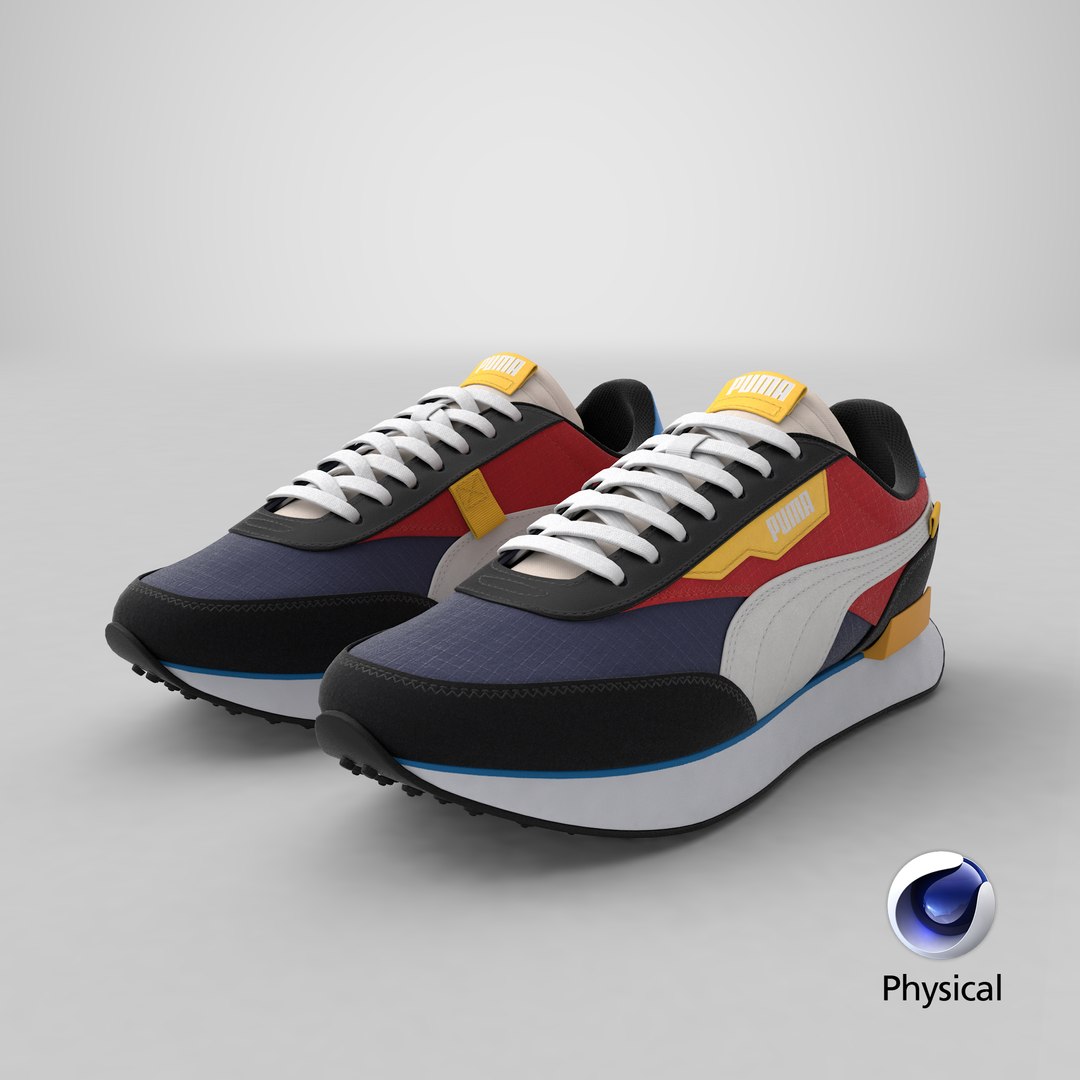 Puma Future Rider Trainers 2 model - TurboSquid 1791685