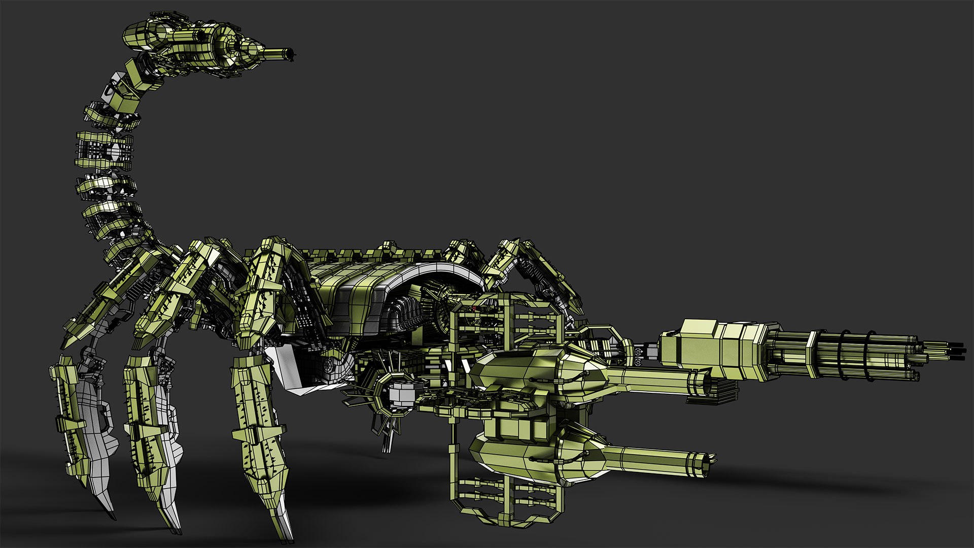 Robot Scorpion 3D - TurboSquid 1567272
