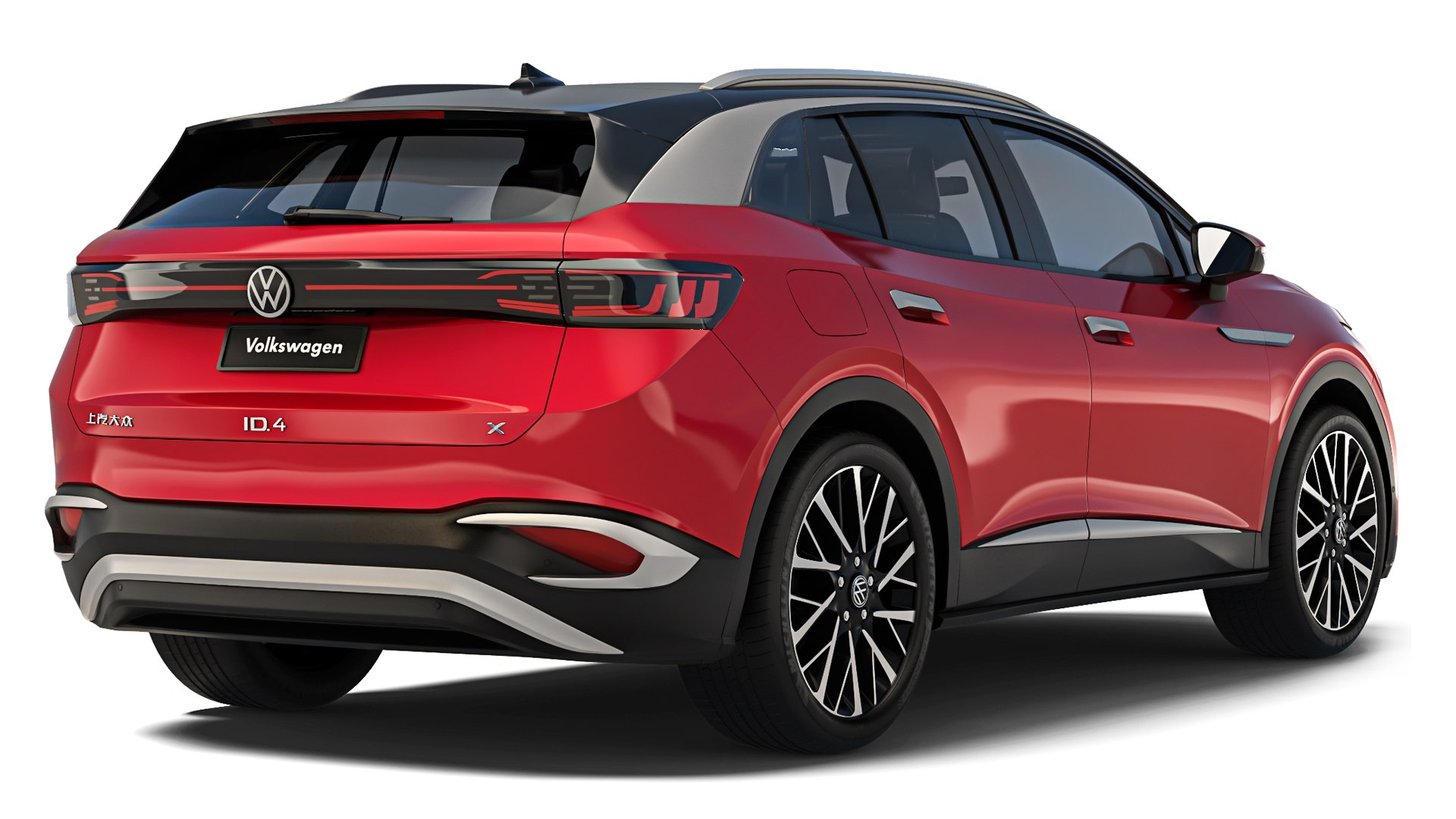 3D Volkswagen ID4 X 2021 - TurboSquid 2224371
