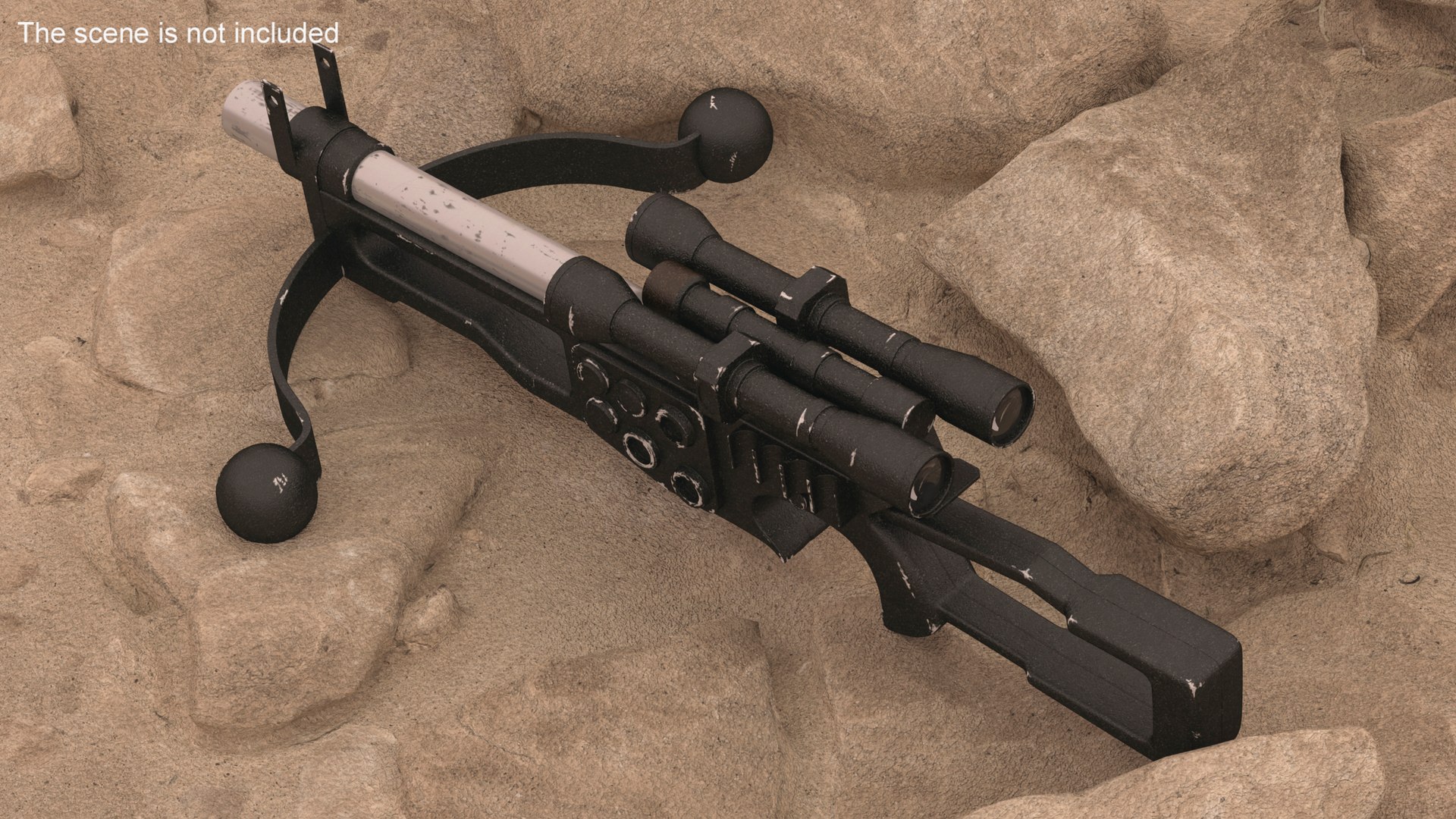 Large Star Wars Bowcaster 3D Model - TurboSquid 2263539