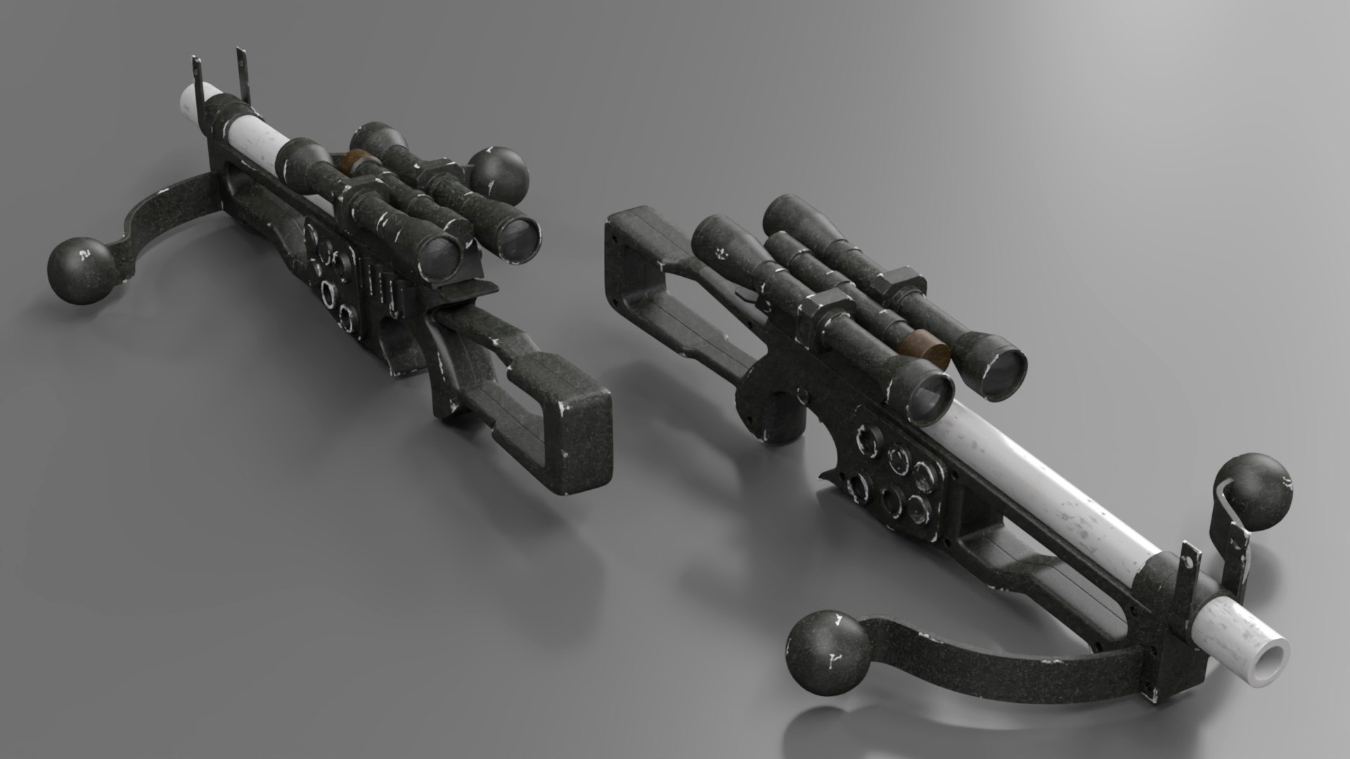 Large Star Wars Bowcaster 3D Model - TurboSquid 2263539