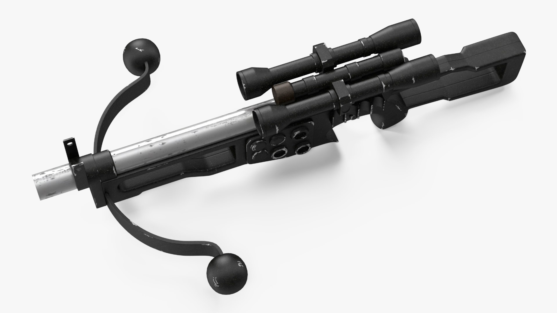 Large Star Wars Bowcaster 3D Model - TurboSquid 2263539