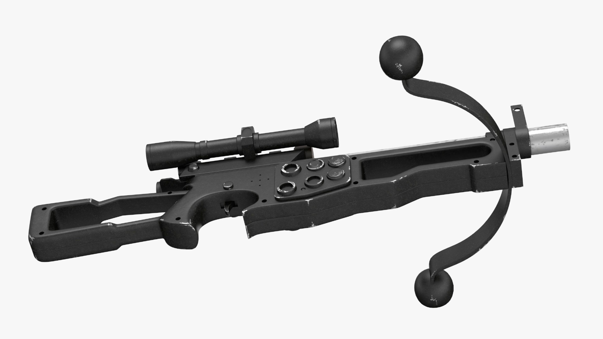 Large Star Wars Bowcaster 3D Model - TurboSquid 2263539