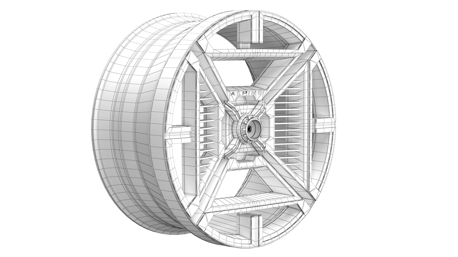3D Alpine A290 Rim - TurboSquid 2186962