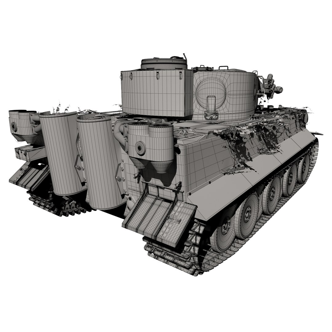 3d Model German Tiger Tank