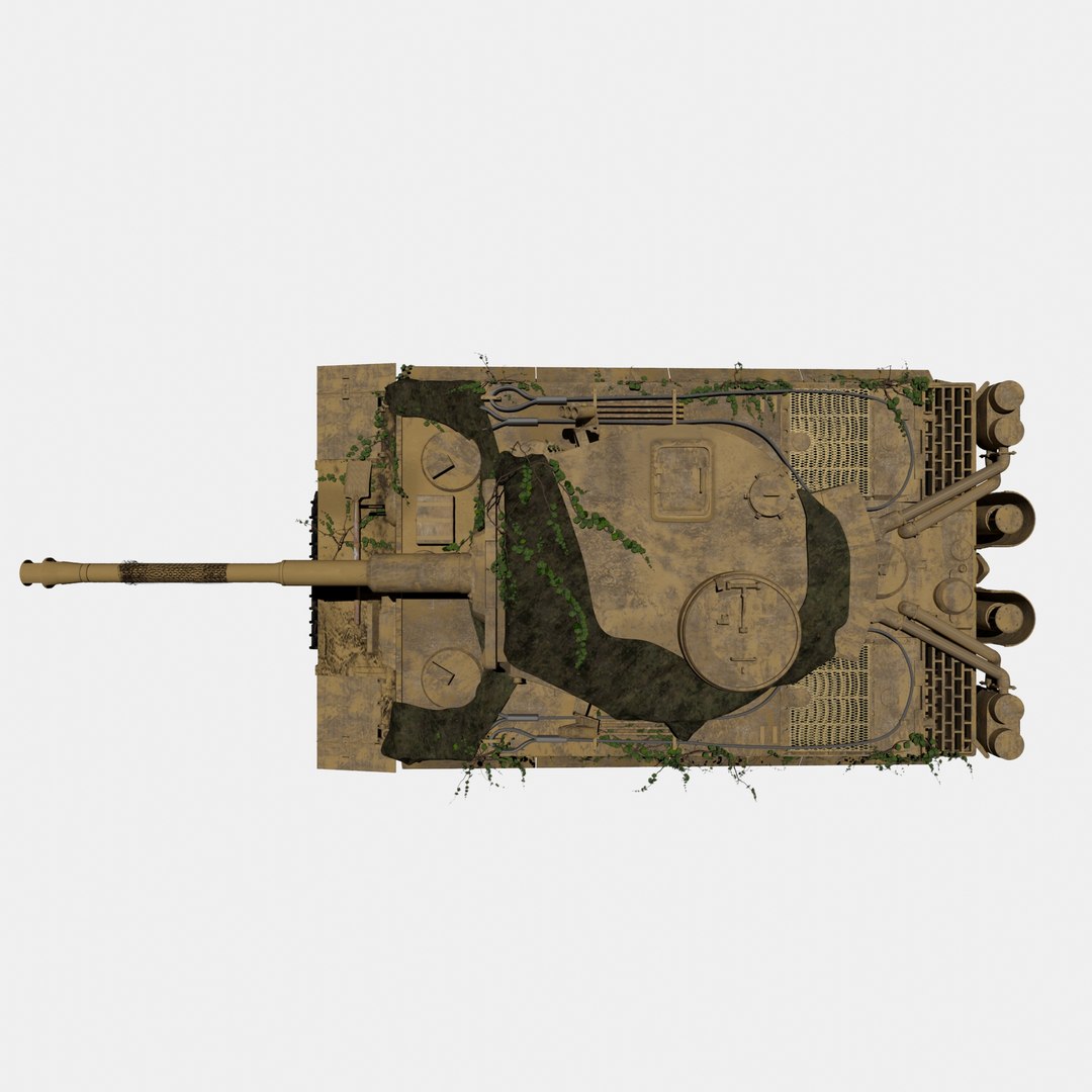 3d Model German Tiger Tank
