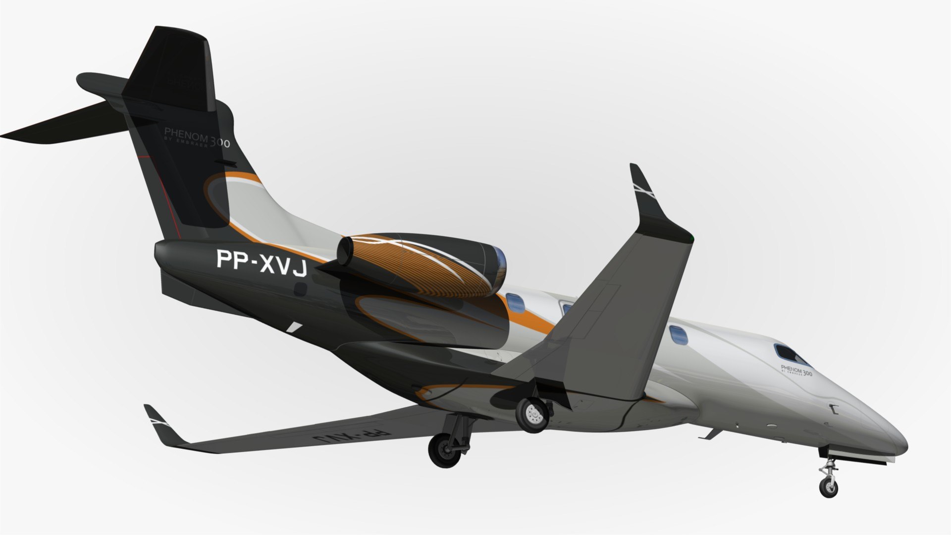 3d Model Embraer Phenom 300