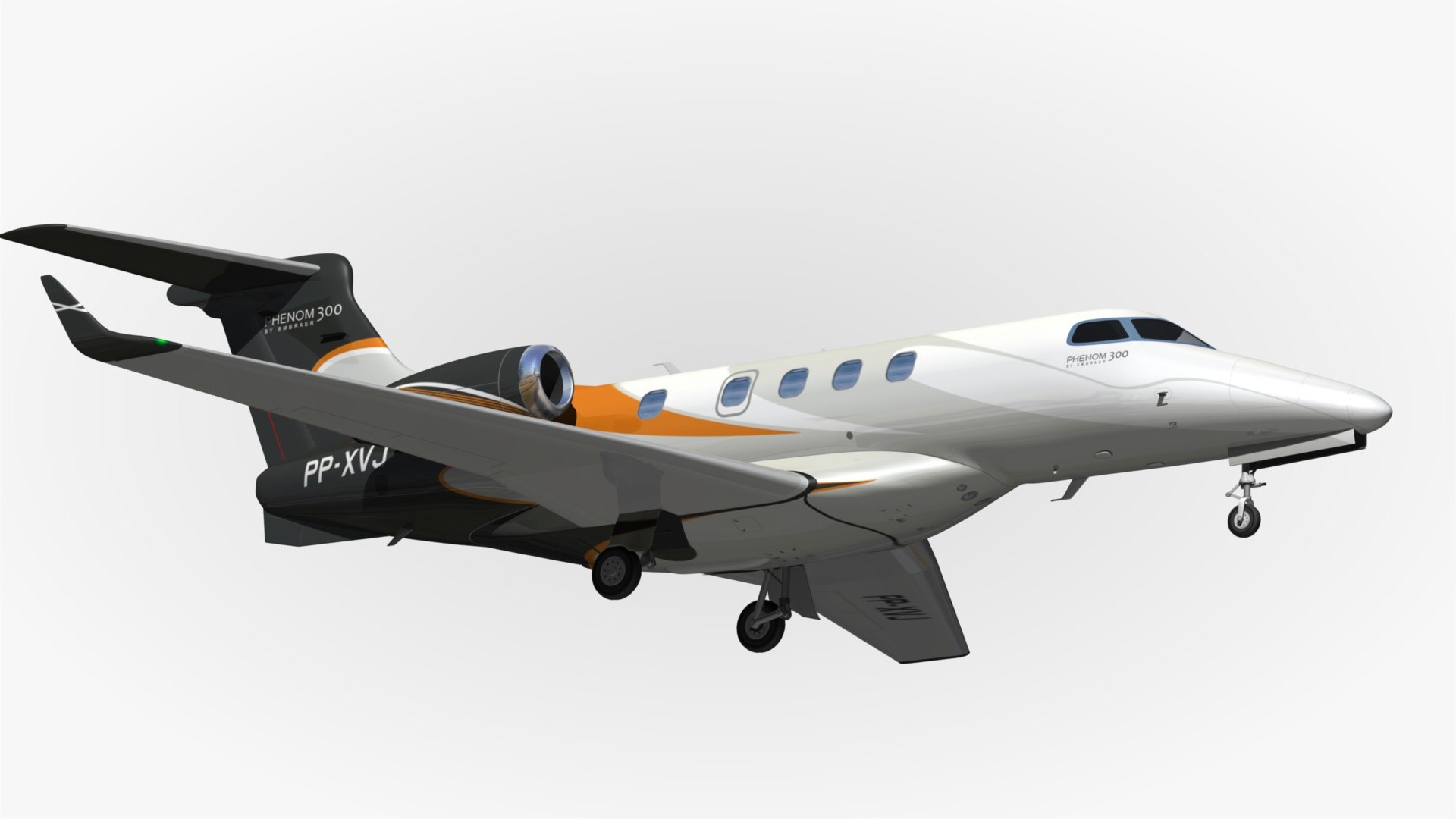 3d Model Embraer Phenom 300