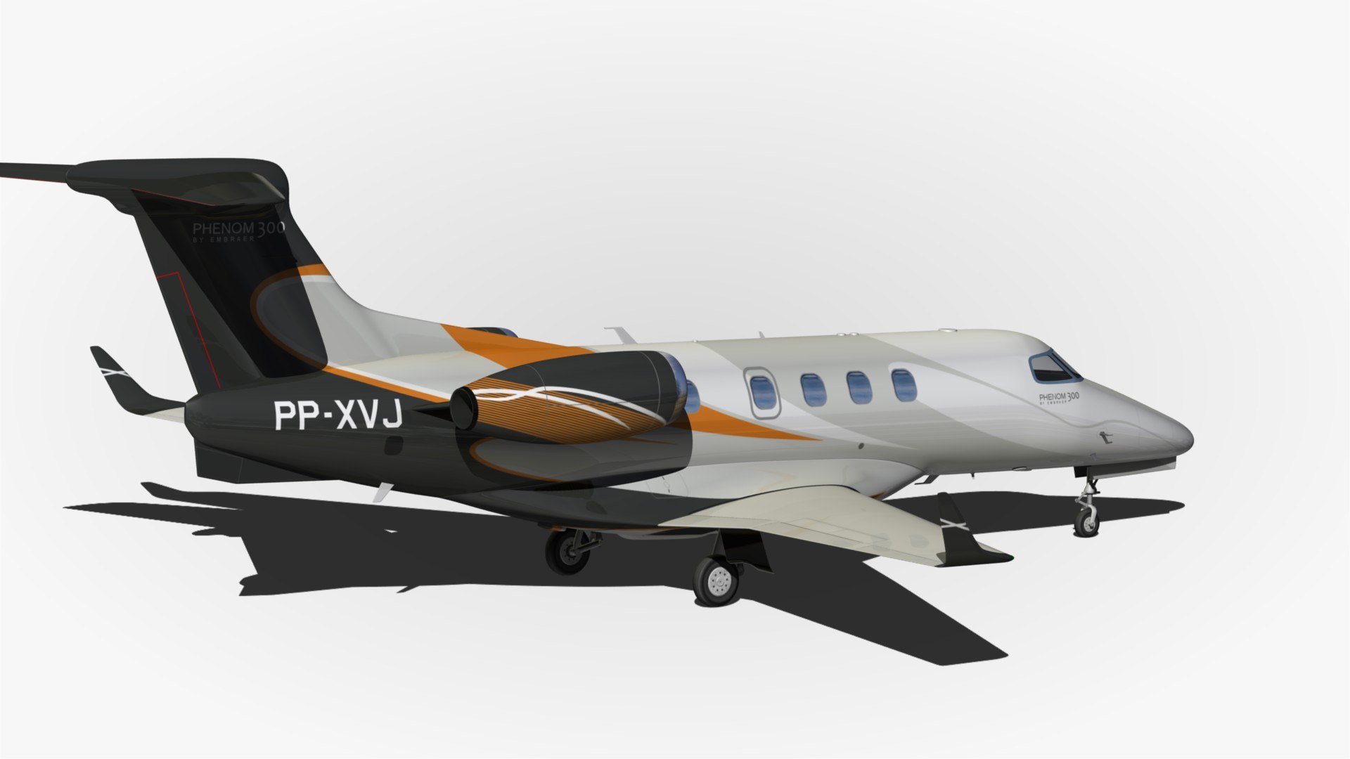 3d Model Embraer Phenom 300