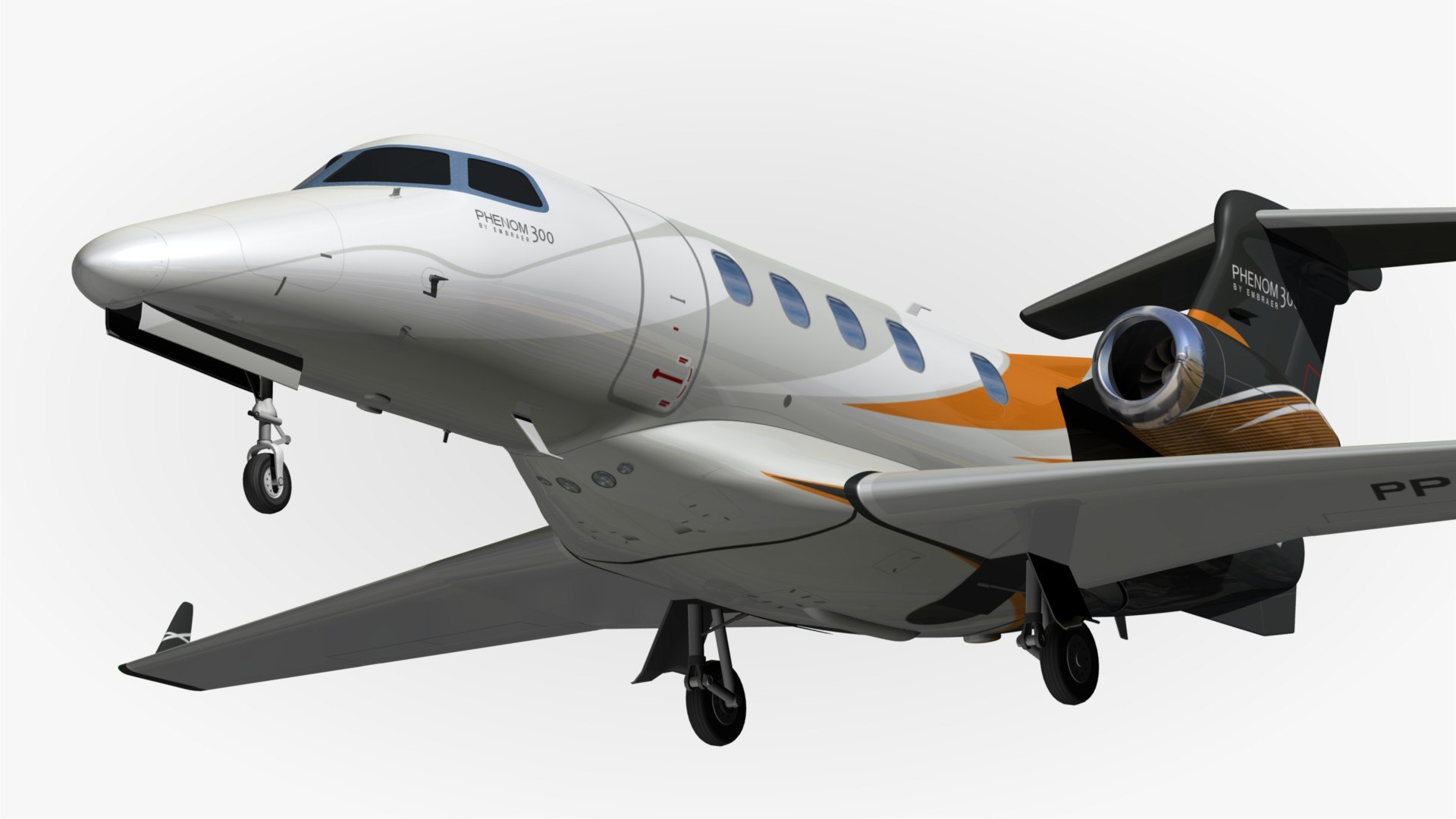 3d Model Embraer Phenom 300