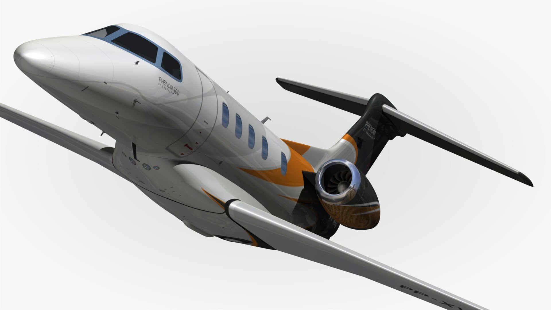3d Model Embraer Phenom 300