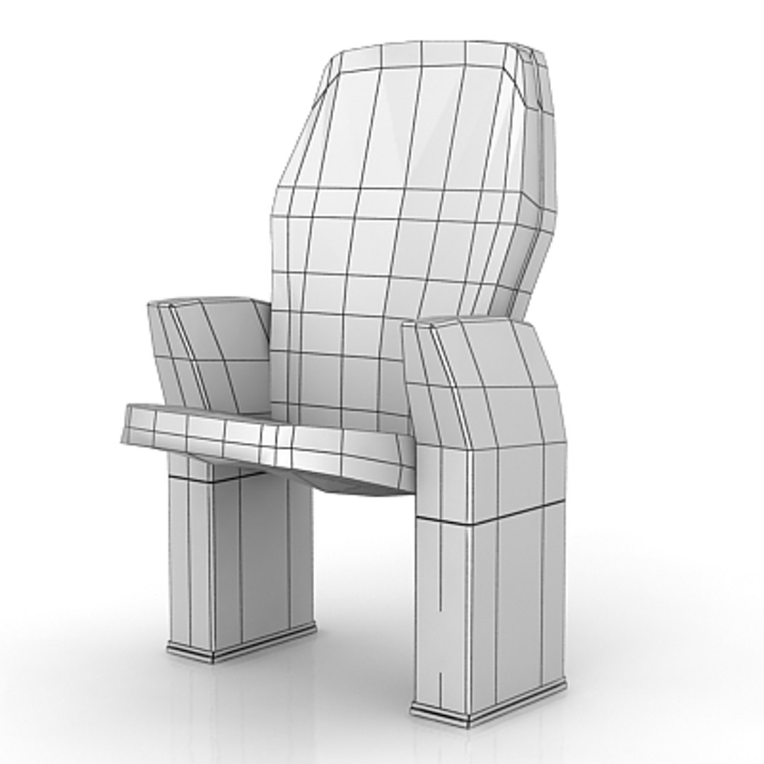 Stadium Vip Seat 3d Model
