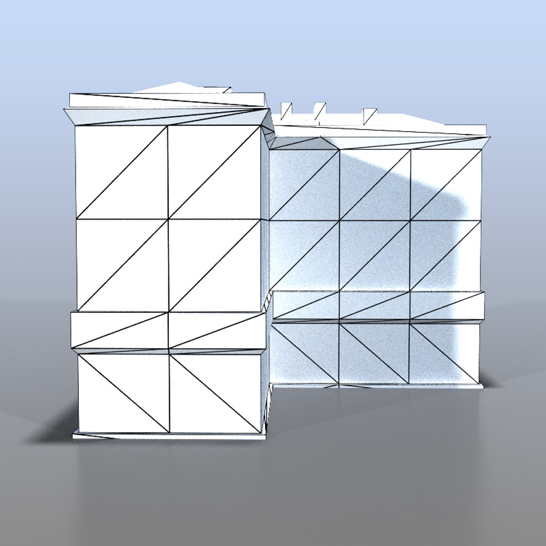 3d model house russia