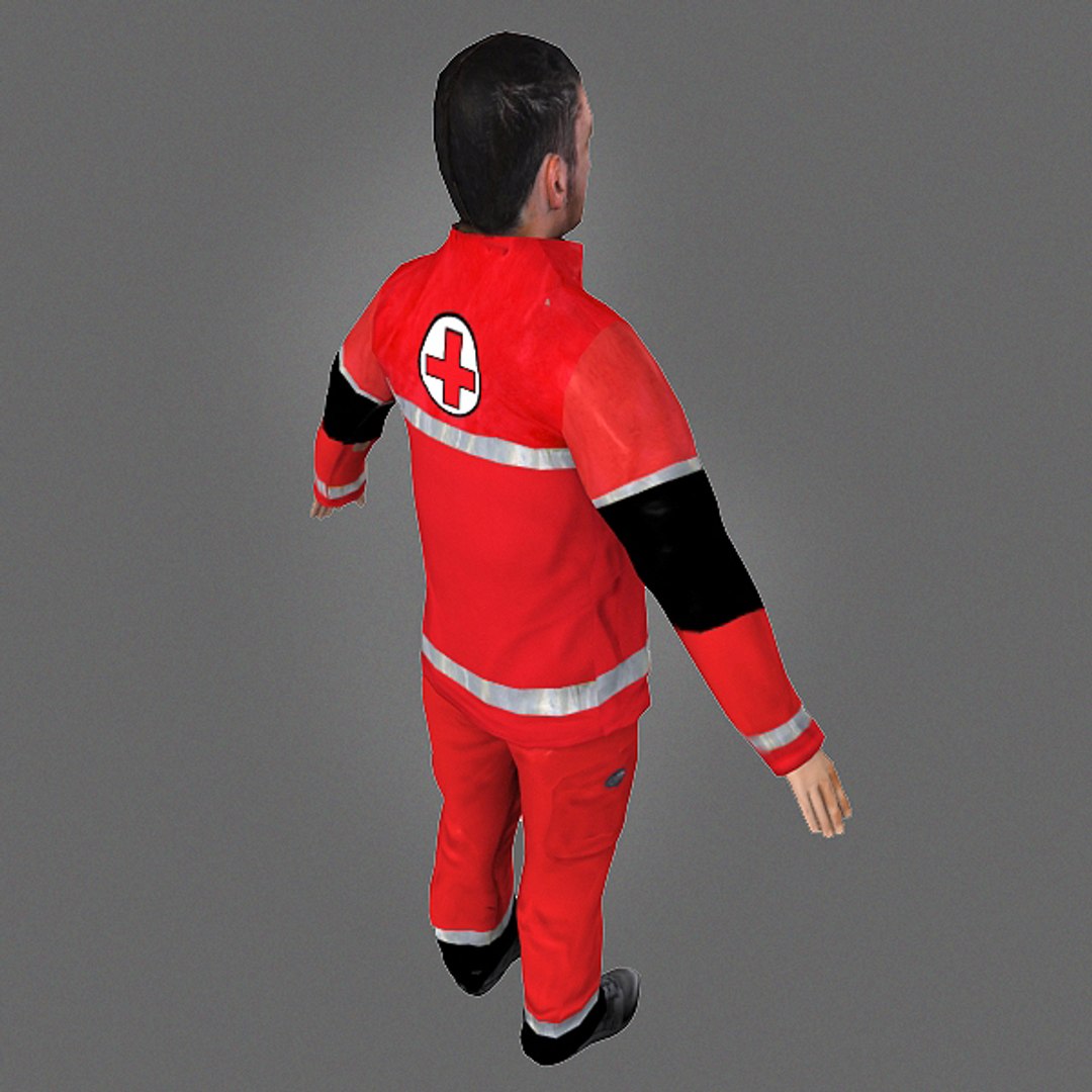 Paramedic Ready 3d Model