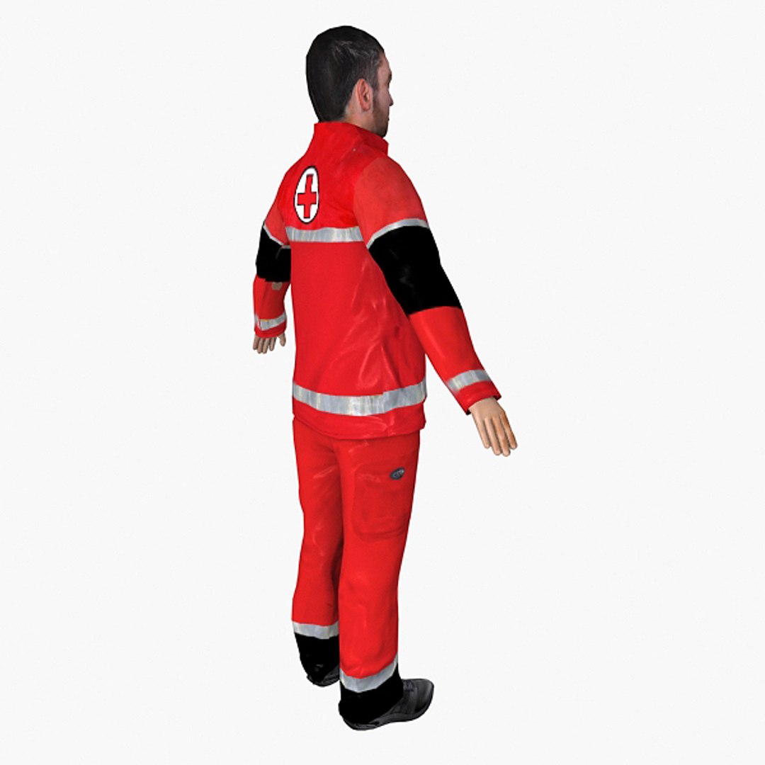 Paramedic Ready 3d Model