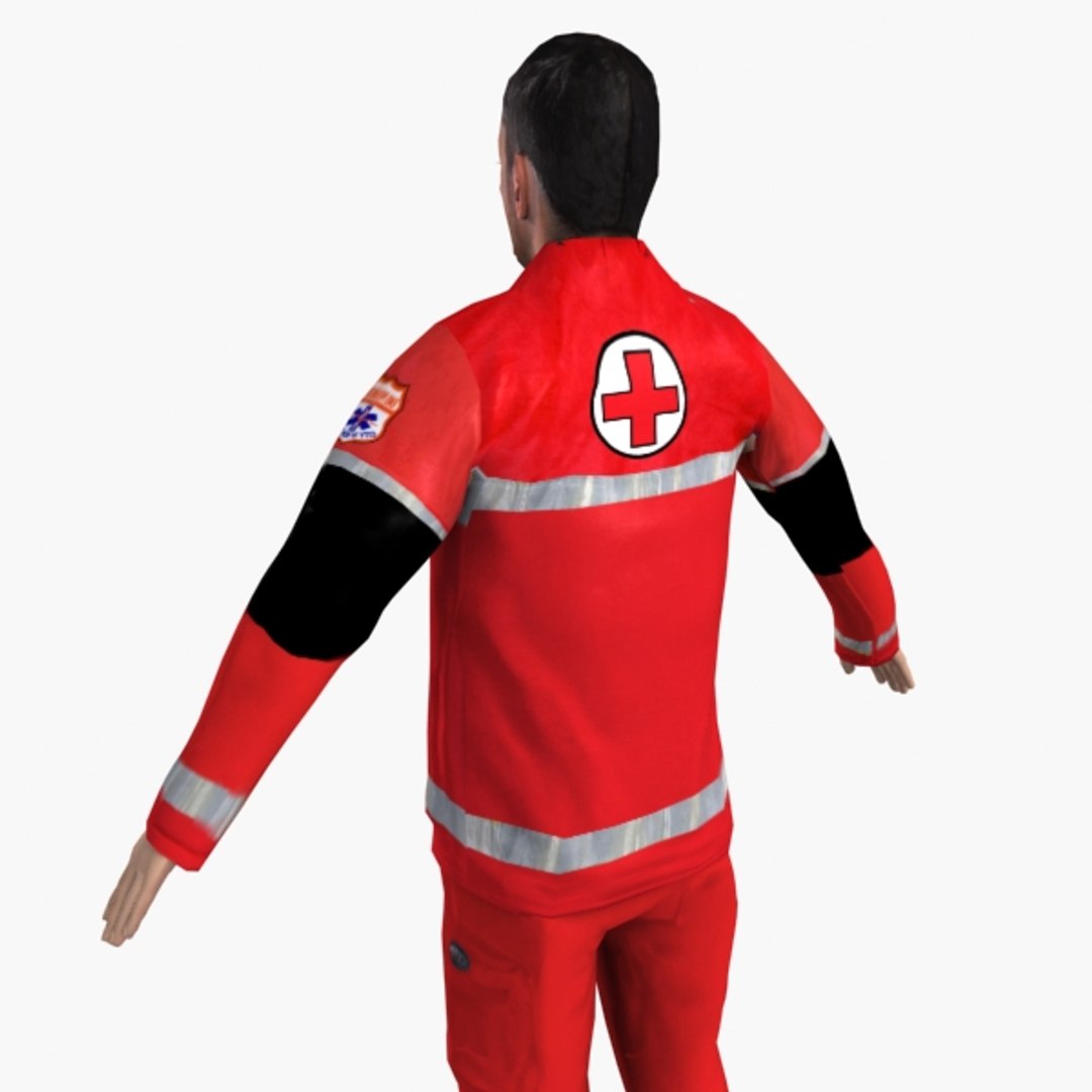 Paramedic Ready 3d Model