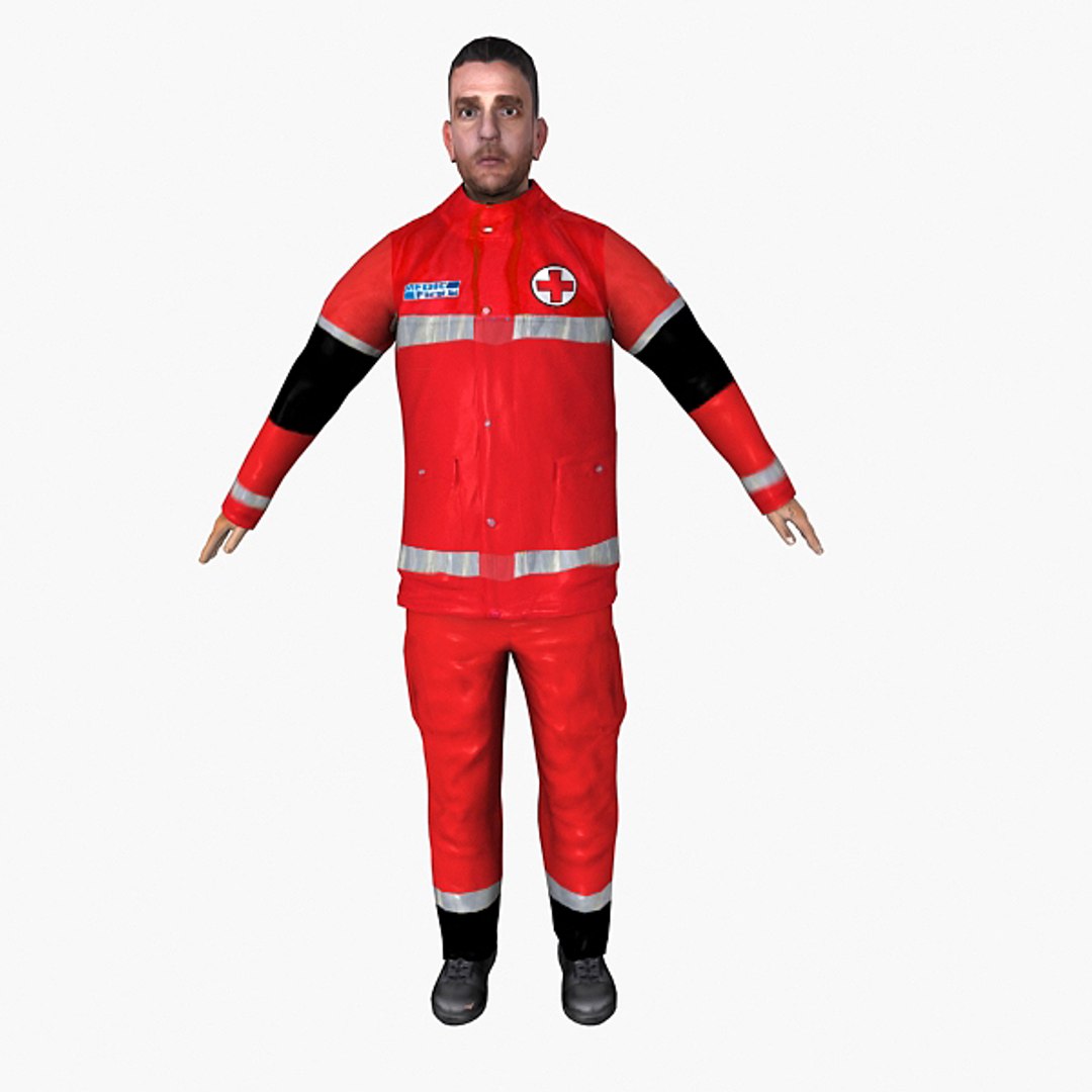Paramedic Ready 3d Model
