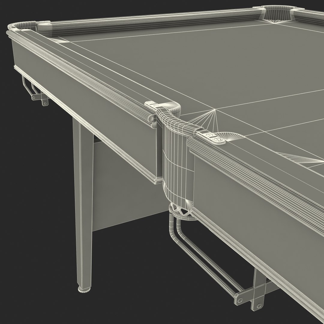 3d Snooker Table Powerglide Executive Model
