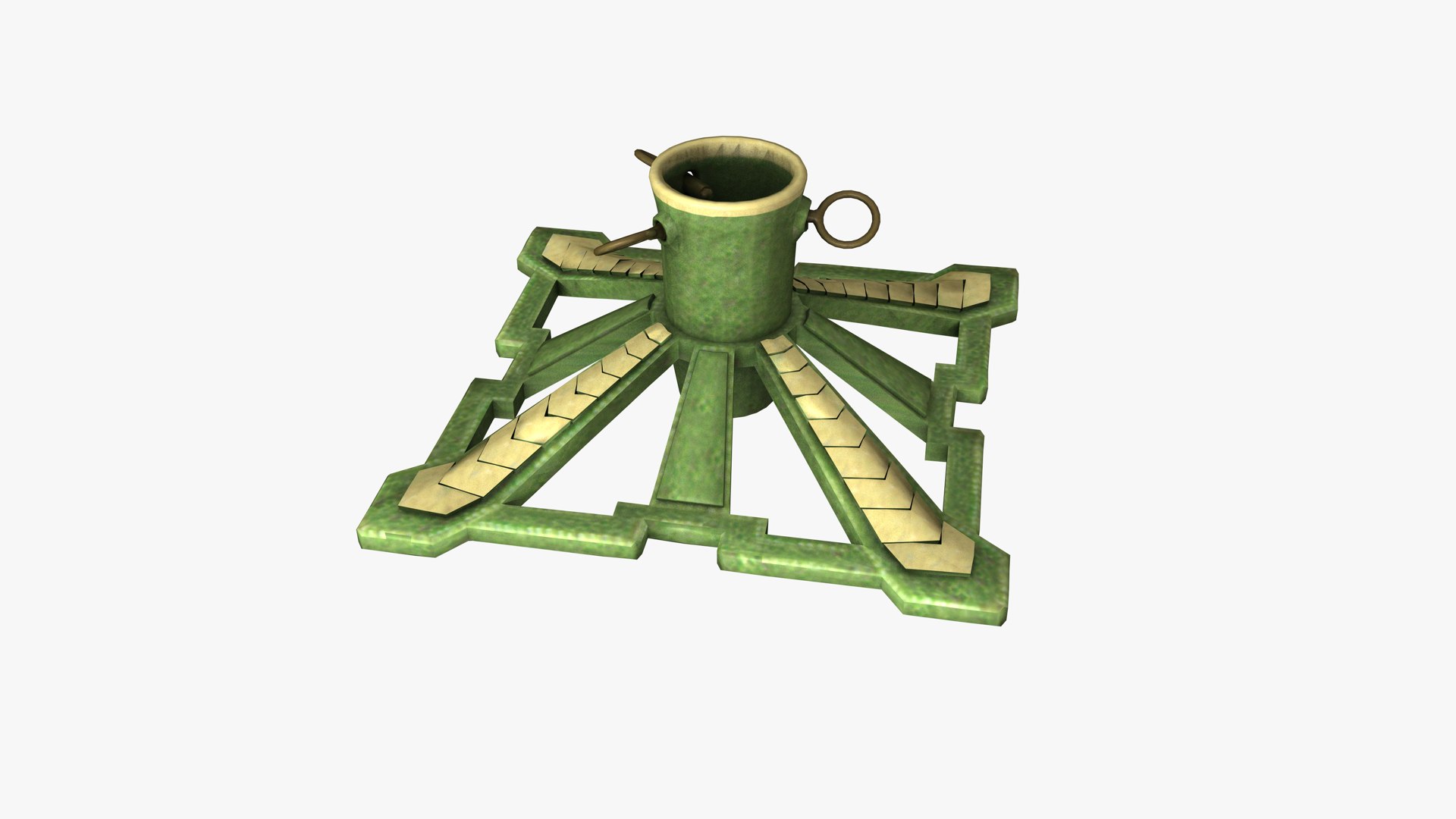 3D christmas tree stand art deco - TurboSquid 1660631