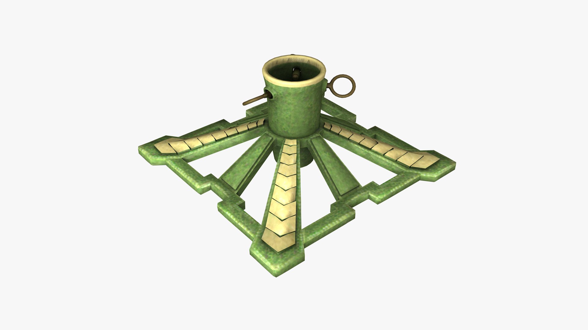 3D christmas tree stand art deco - TurboSquid 1660631