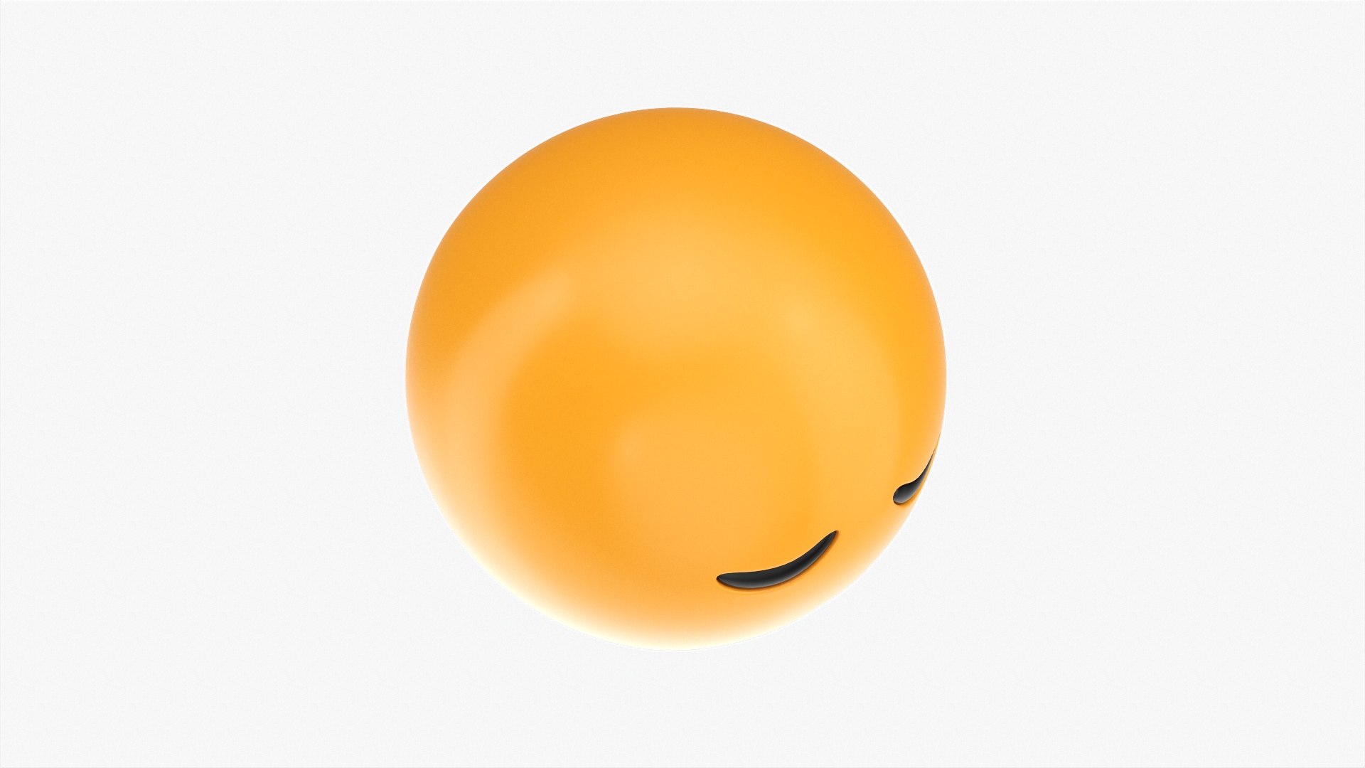 3D Emoji 010 Disappointed - TurboSquid 1817584