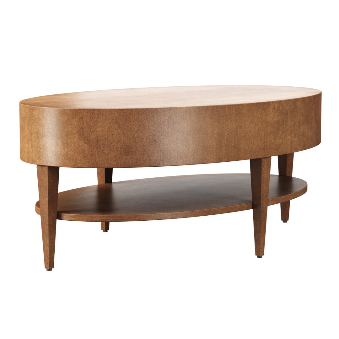 Catalina Oval Coffee Table by HBF furniture 3D model - TurboSquid 1743263