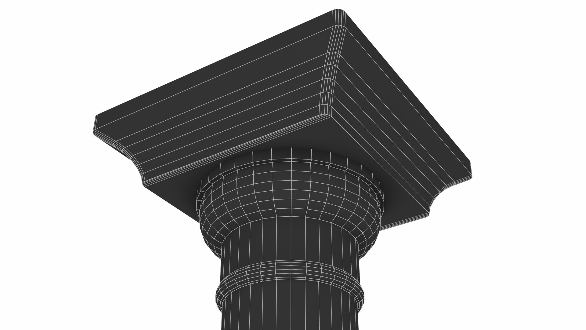 3D Dark Marble Column Model - TurboSquid 1722211