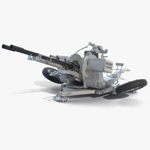 3D low-poly zu-23-2 maps - TurboSquid 1160806