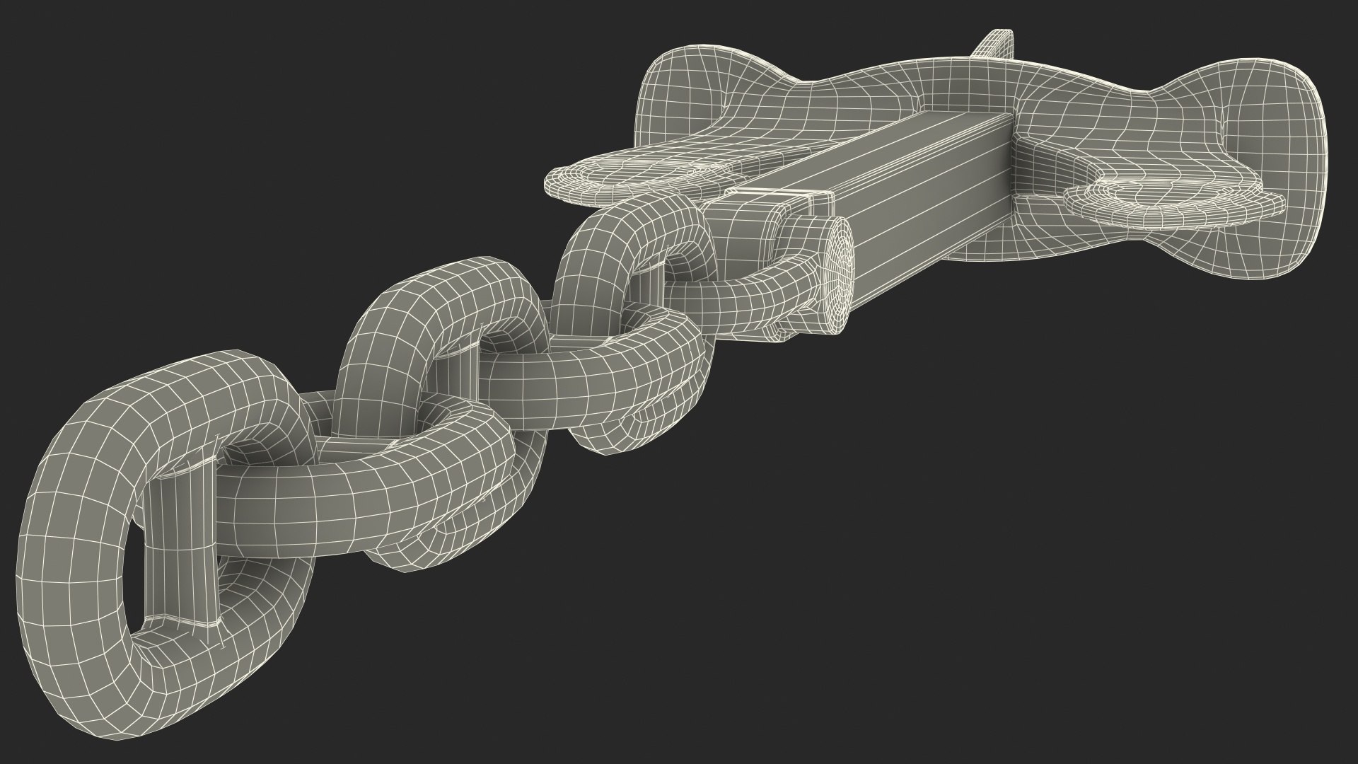 3D Ship Anchor Chain - TurboSquid 1620786
