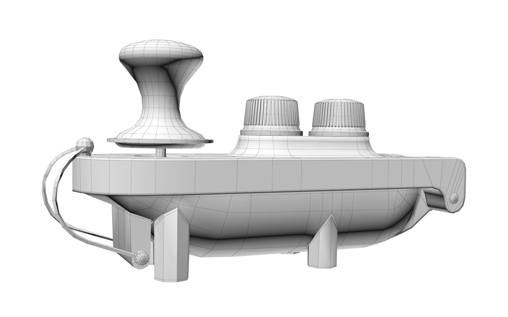 Type F Morse Key 3D Model - TurboSquid 2324783
