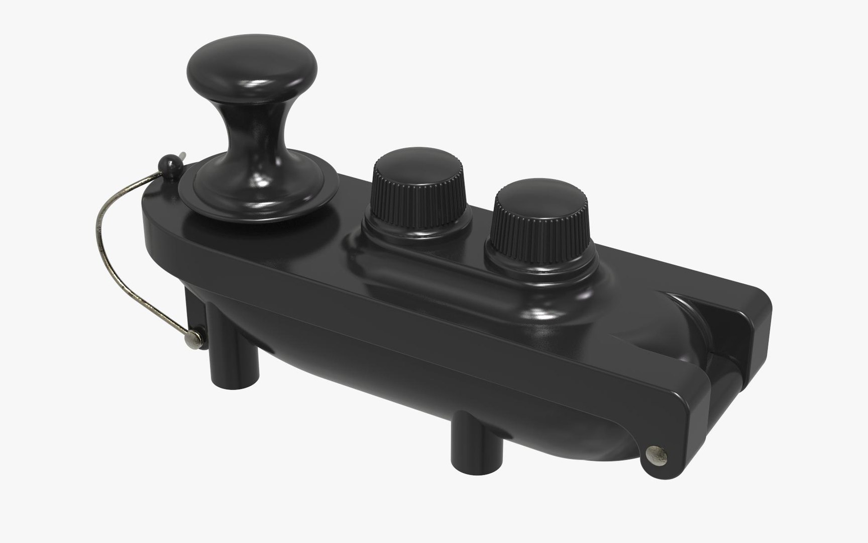 Type F Morse Key 3D Model - TurboSquid 2324783