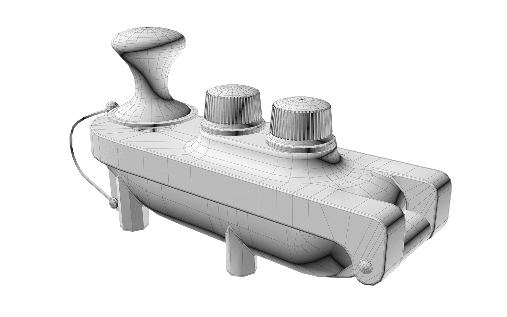 Type F Morse Key 3D Model - TurboSquid 2324783
