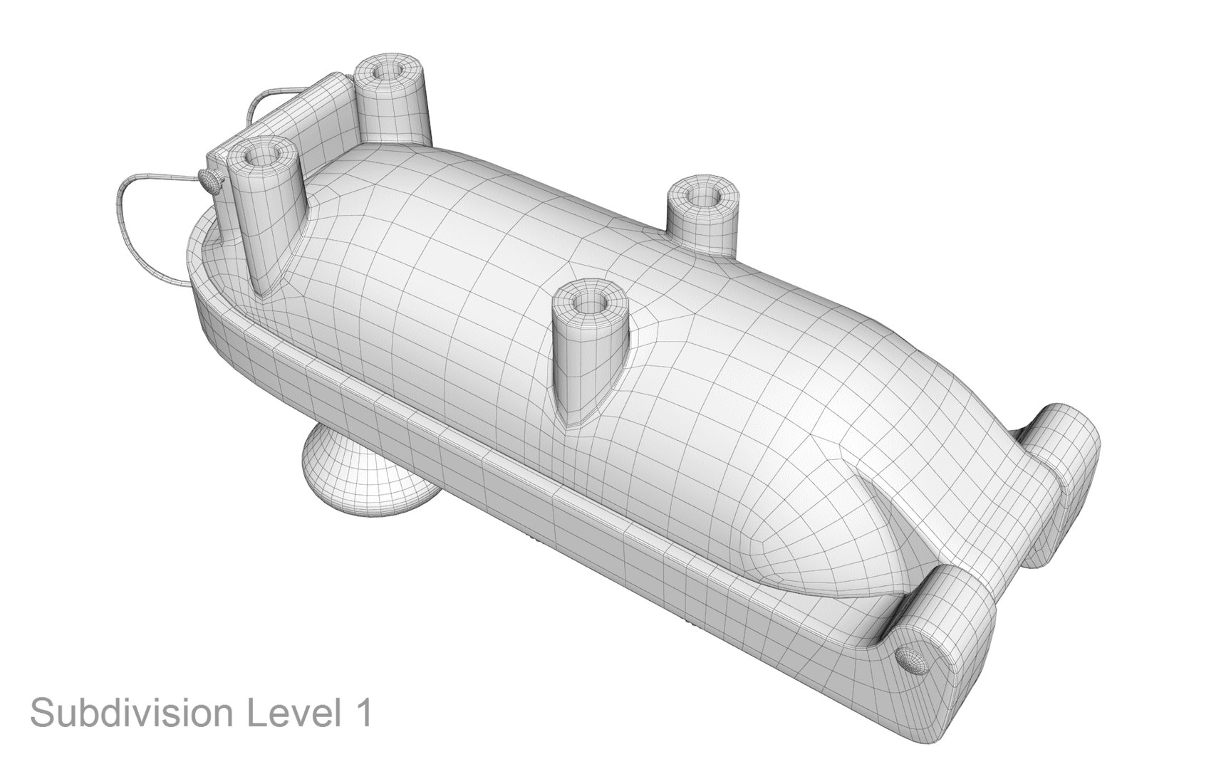 Type F Morse Key 3D Model - TurboSquid 2324783