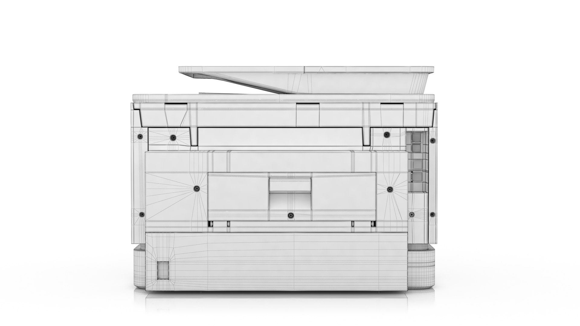 3D HP OfficeJet Pro 9025e - TurboSquid 2331942