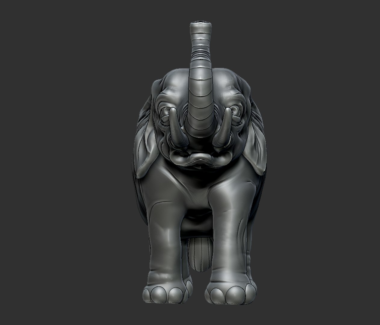 Animal Statue Sculpture 3D Model - TurboSquid 1610451