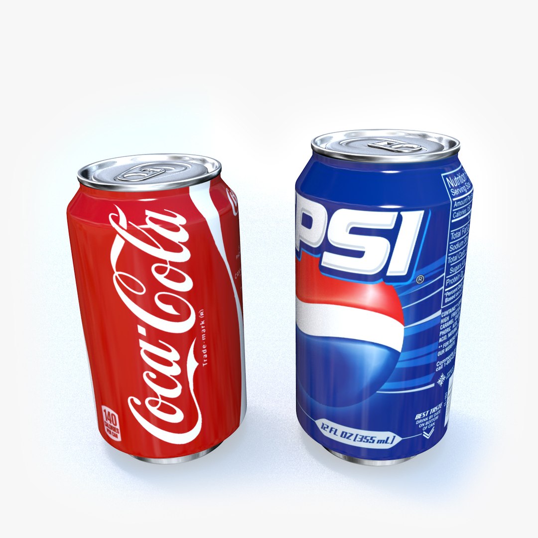 Soda Can Pack 3D Model - TurboSquid 1798781