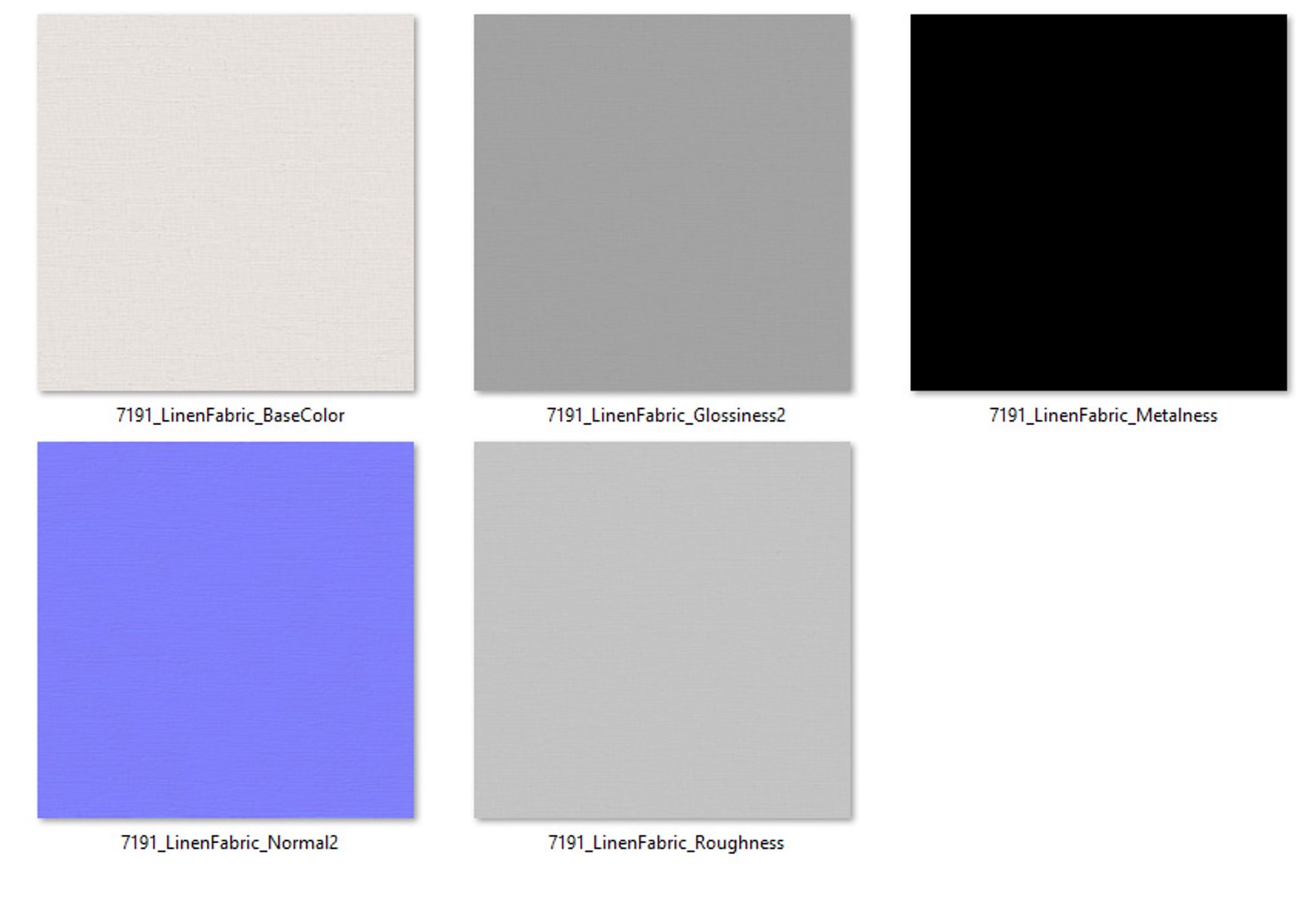 3D 4K Seamless PBR Linen Fabric Textures And Material Set - TurboSquid ...